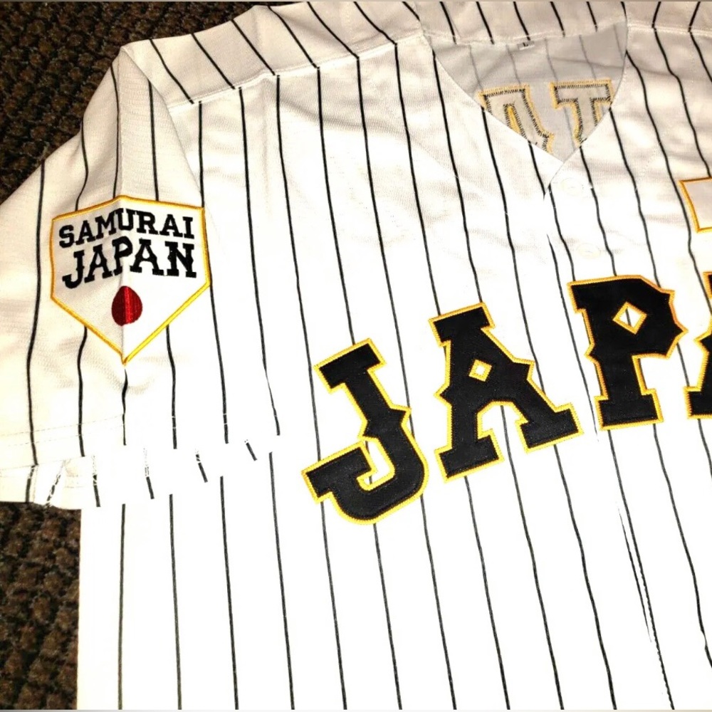 Shohei Ohtani Samurai Japan White Baseball Jersey - Gem